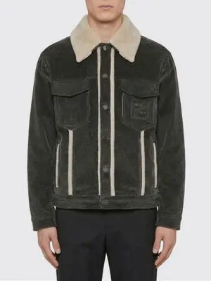 Fendi Classic Corduroy Jacket - Grey