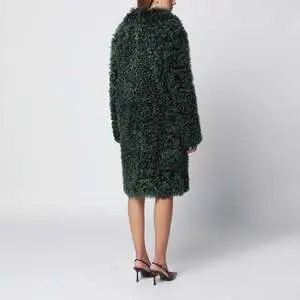 Prada Emerald Fur Coat