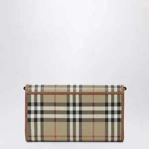 Burberry Check Chain Wallet