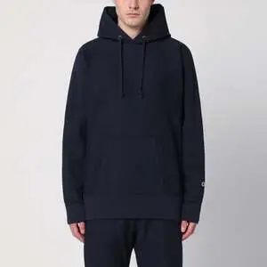 Champion Navy Cotton Hoodie - Blue