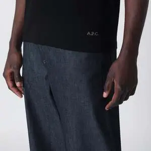 A.p.c. Cotton Knit Polo Shirt