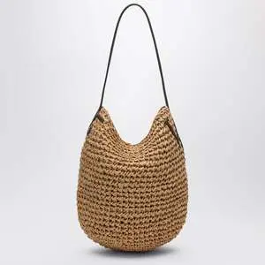 JW Anderson Small Bulb Bag In Natural Raffia