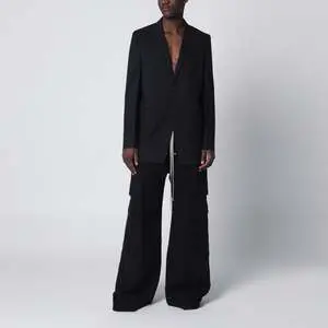 Rick Owens Single-breasted Wool Blazer