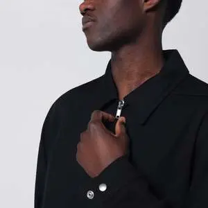 Rick Owens Zip-up Wool Shirt Jacket