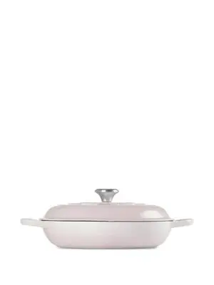 LE CREUSET Double-handle Shallow Casserole - Pink