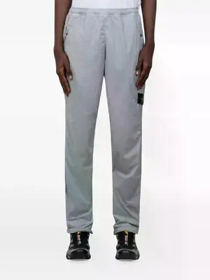 Stone Island Logo-patch Track Pants - Grey