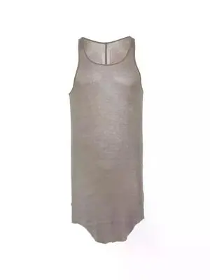 Rick Owens Ribbed-knit Vest - Grey