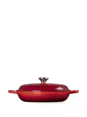 LE CREUSET Logo-embossed Lidded Casserole Dish - Red