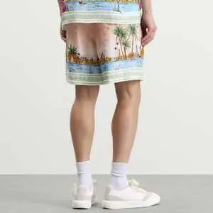 Casablanca Ethereal Silk Shorts