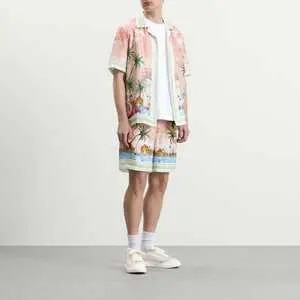 Casablanca Ethereal Silk Shorts