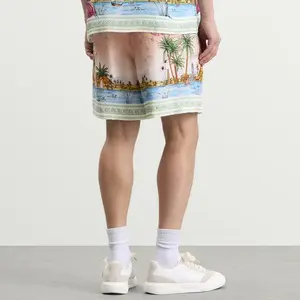 Casablanca Ethereal Silk Shorts