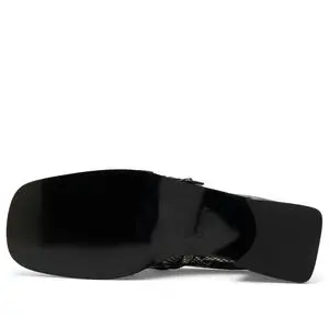 JUSTINE CLENQUET Andie Python Print Leather Mules