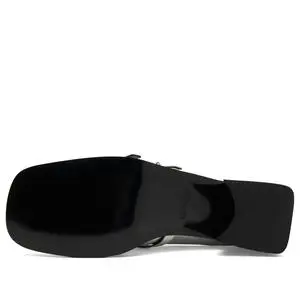 JUSTINE CLENQUET Andie Metallic Leather Mules