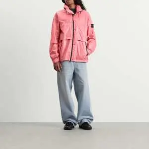 Stone Island Light Nylon 3l-tc Hooded Jacket