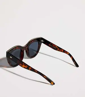 Le Specs Oversized Air Heart Sunglasses