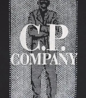 C.P. COMPANY Cotton Embroidered Logo T-shirt
