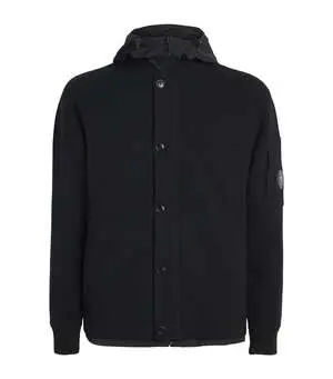 C.P. COMPANY Wool Reversible Jacket - Black