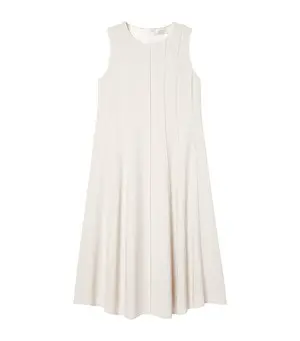 Marina Rinaldi Panelled A-line Midi Dress
