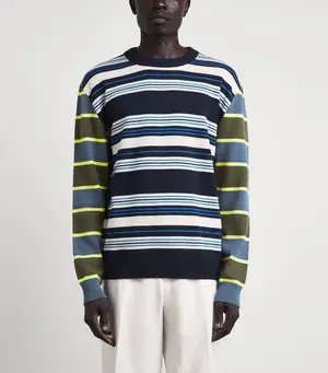 Paul Smith Wool-cotton Stripe Sweater