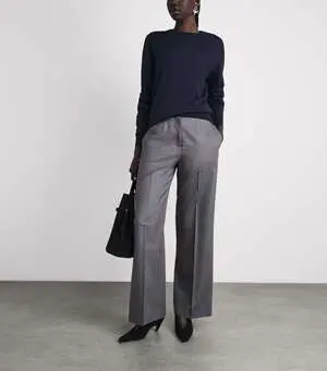 Colombo Cashmere Straight Trousers