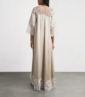 TORLOWEI Lace-trim Elsa Robe