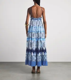 La DoubleJ Cotton Printed Maxi Dress