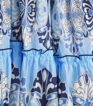 La DoubleJ Cotton Printed Maxi Dress