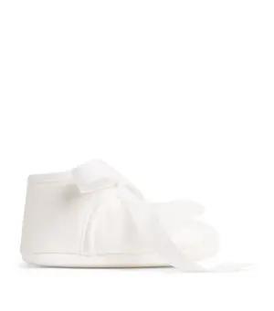 PAZ RODRIGUEZ Bow-detail Flat Shoes - Ivory