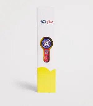 FLIK FLAK Know Your Abc" Quartz Watch With Alphabet Motif