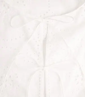 Matteau Broderie Anglaise Sleeveless Top - White