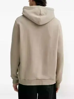 LES DEUX Logo-embroidered Hoodie