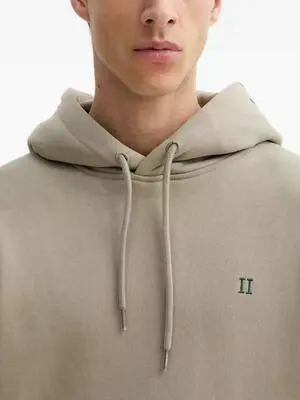 LES DEUX Logo-embroidered Hoodie