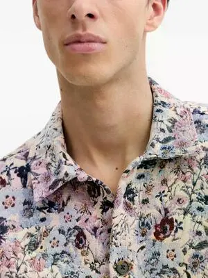 LES DEUX Floral Print Jacket