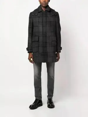 Corneliani Low-rise Straight-leg Jeans - Grey