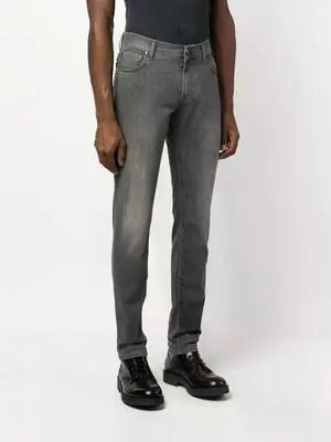 Corneliani Low-rise Straight-leg Jeans