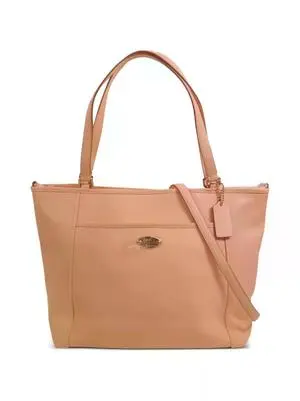COACH VINTAGE Leather Shoulder Bag - Orange