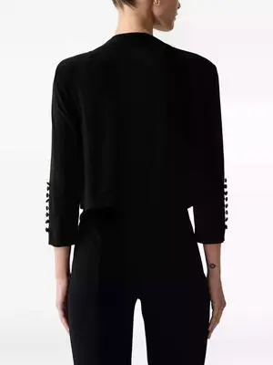 Joseph Ribkoff Button-cuff Cropped Jacket