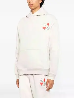 MELT Playing-card-print Hoodie