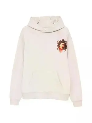 MELT Graphic-print Hoodie - Neutrals