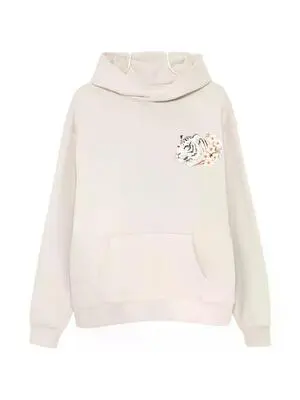MELT Graphic-print Hoodie - Neutrals