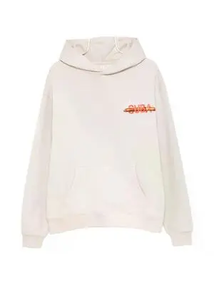 MELT Graphic-print Hoodie - Neutrals
