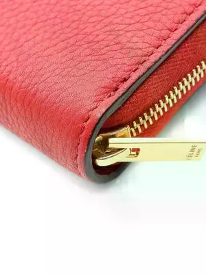 Celine 2010s Zip-around Leather Wallet