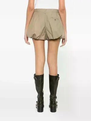 JNBY Bubble-hem Belt-loop Shorts