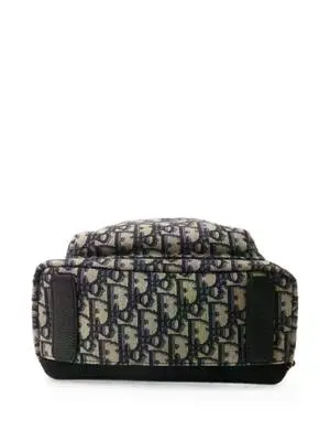 Dior Oblique Canvas Leather Rider Backpack
