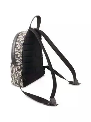 Dior Oblique Canvas Leather Rider Backpack