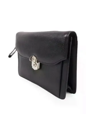 Bally Turn-lock Clutch Bag