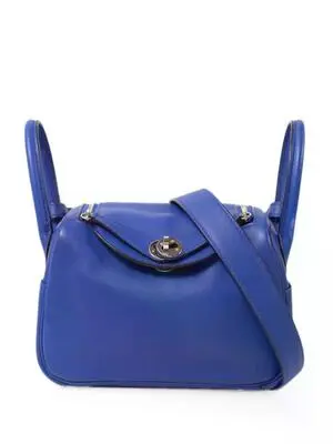 Hermès Mini Lindy Tote Bag - Blue