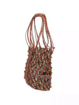Dior Oblique Canvas Net Tote Bag