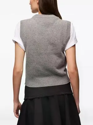 GANNI Vest With Flowers