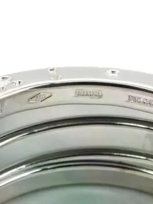 BVLGARI 18k White Gold B.zero1 Ring